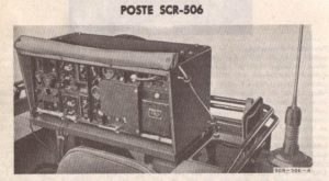 SCR 506 sur véhicule - MVCG