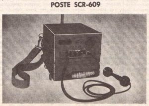 SCR 609 à terre, SCR 610 sur véhicule - MVCG