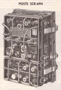 SCR 694 à terre et sur véhicule - MVCG